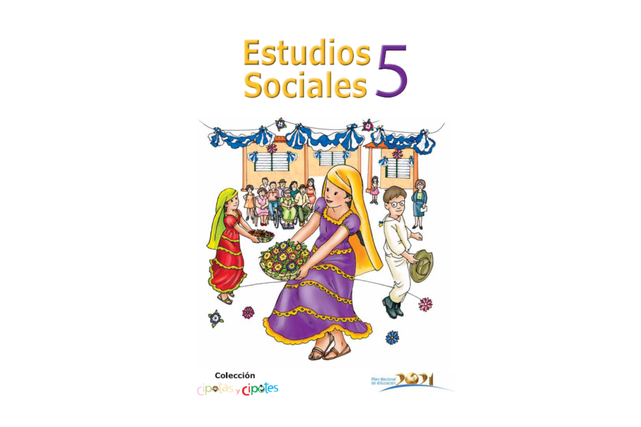 📚 Estudios Sociales 5° Grado Colección Cipotes – MINED 🌎